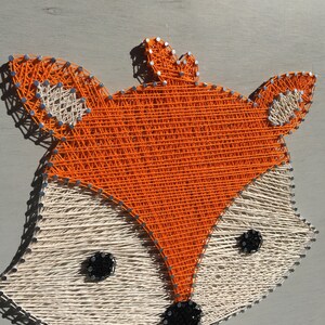 Fox Face String Art - Etsy