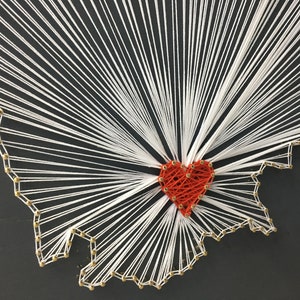 Custom Country String Art - Etsy