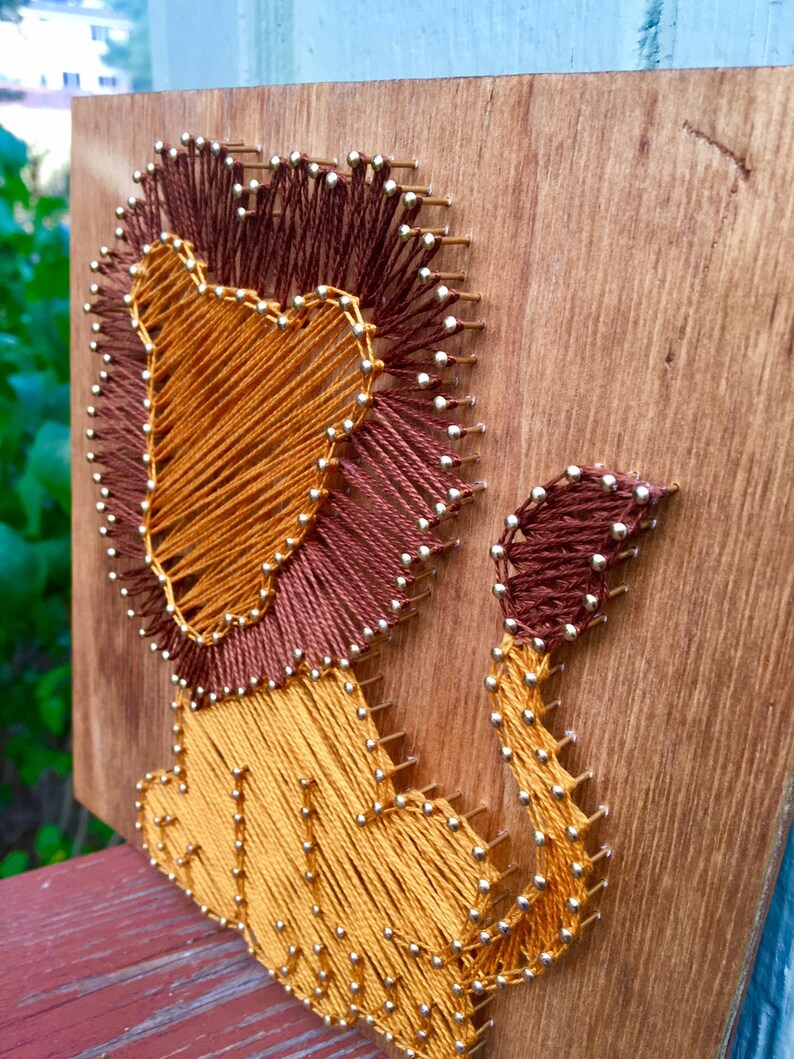 Lion String Art - Etsy