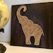 Elephant String Art - Etsy