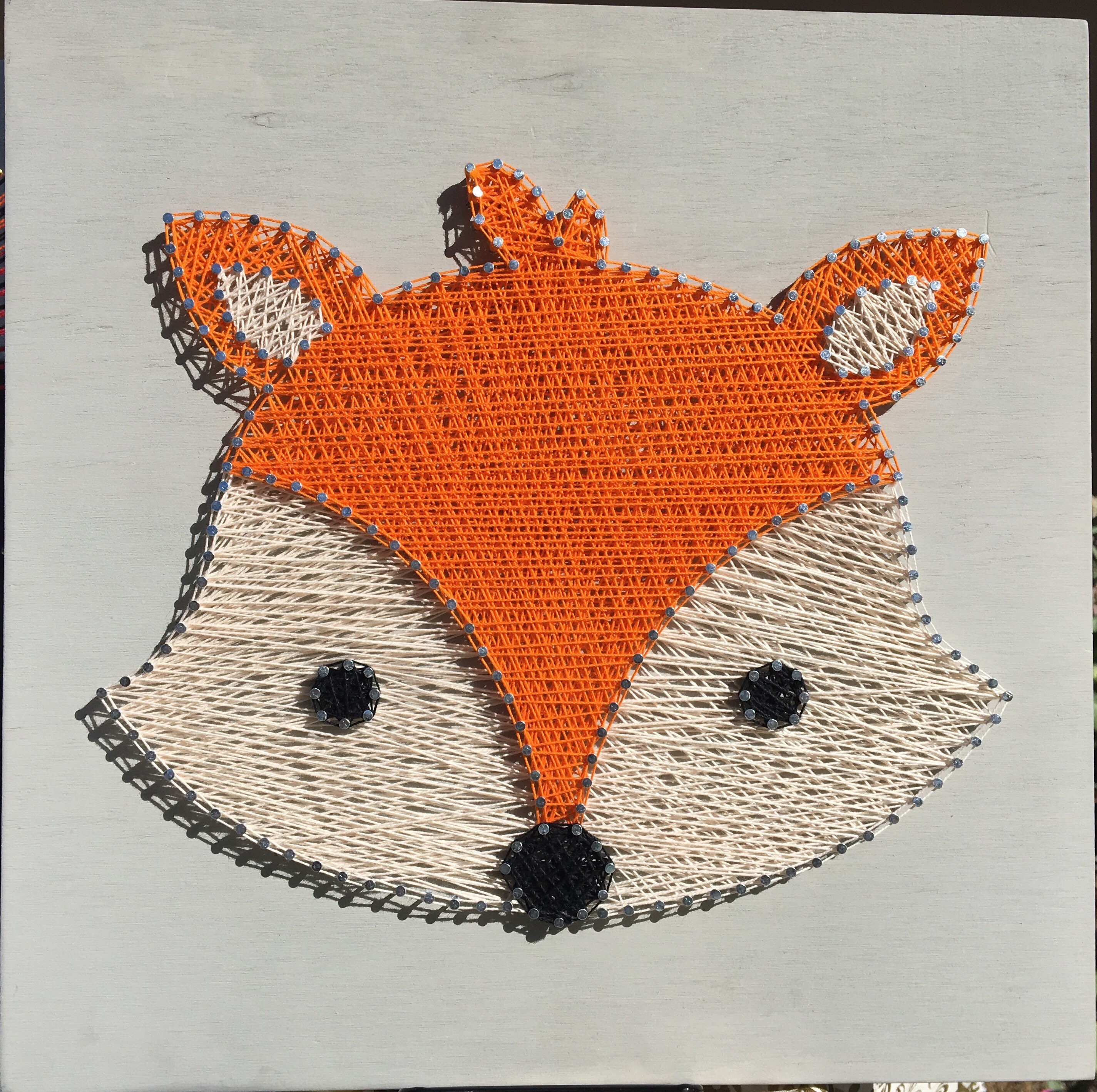 Fox Face String Art - Etsy