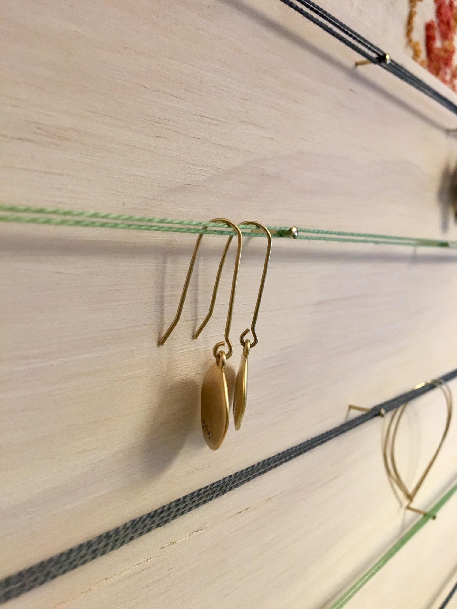 String Art Earring Holder - Etsy