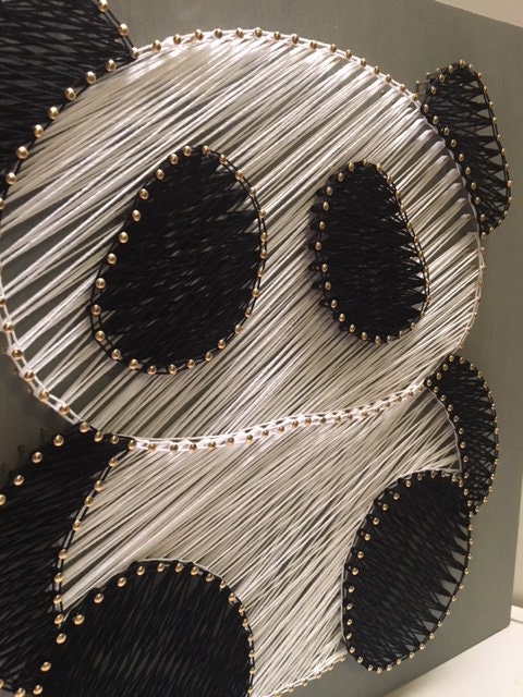Panda String Art - Etsy