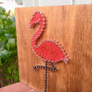 Flamingo String Art - Etsy