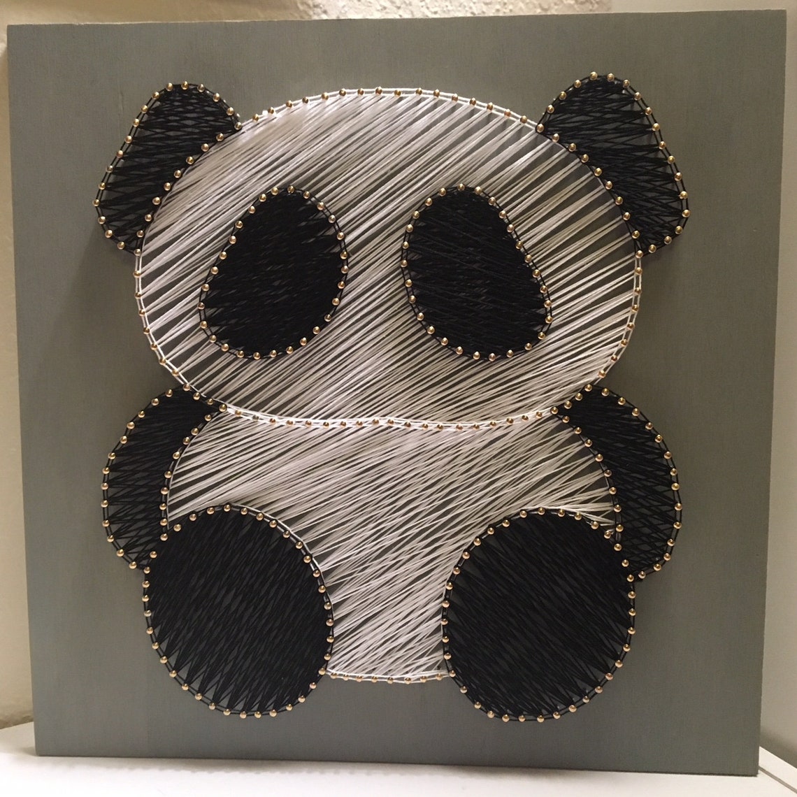 Panda String Art - Etsy