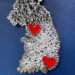 Custom Country String Art - Etsy