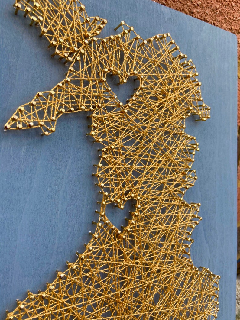 Custom Country String Art - Etsy