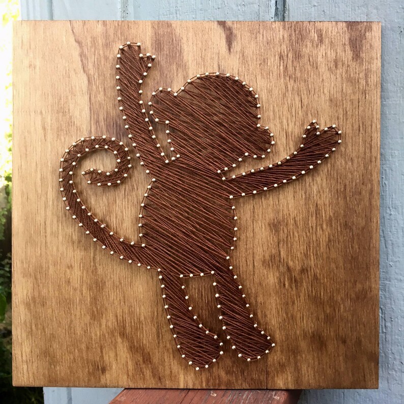 Animal Trio Nursery Set String Art | Etsy