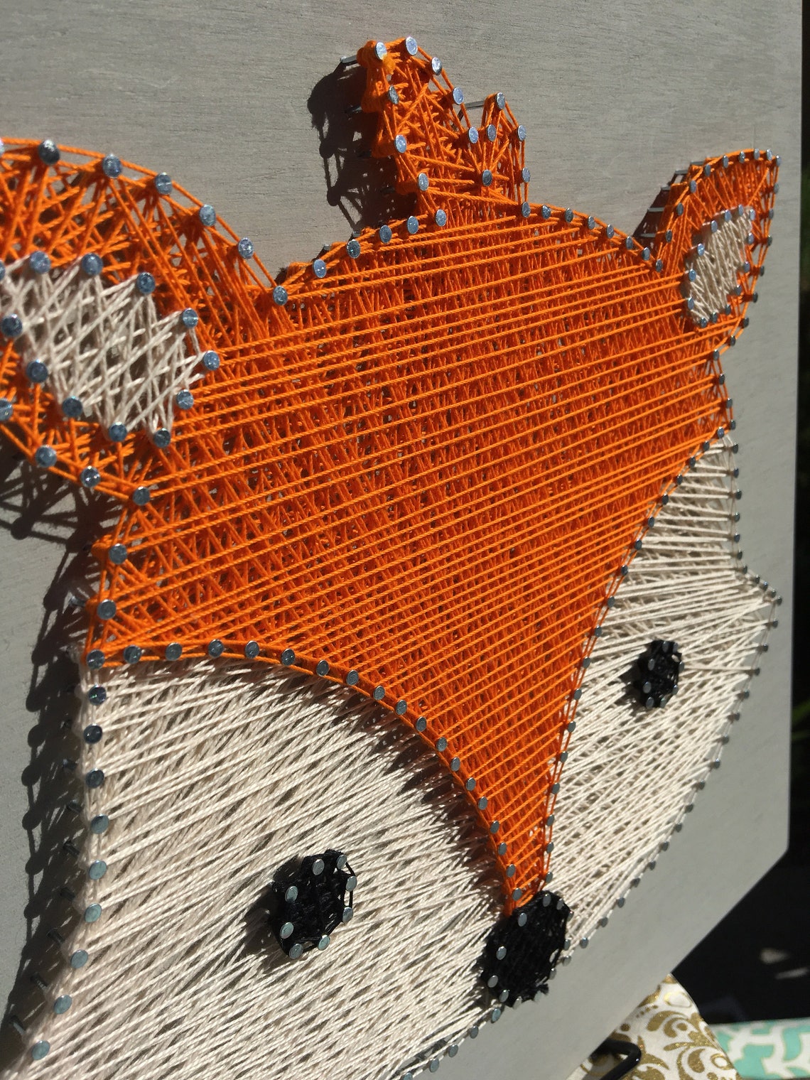 Fox Face String Art - Etsy