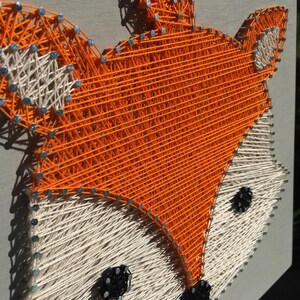 Fox Face String Art - Etsy