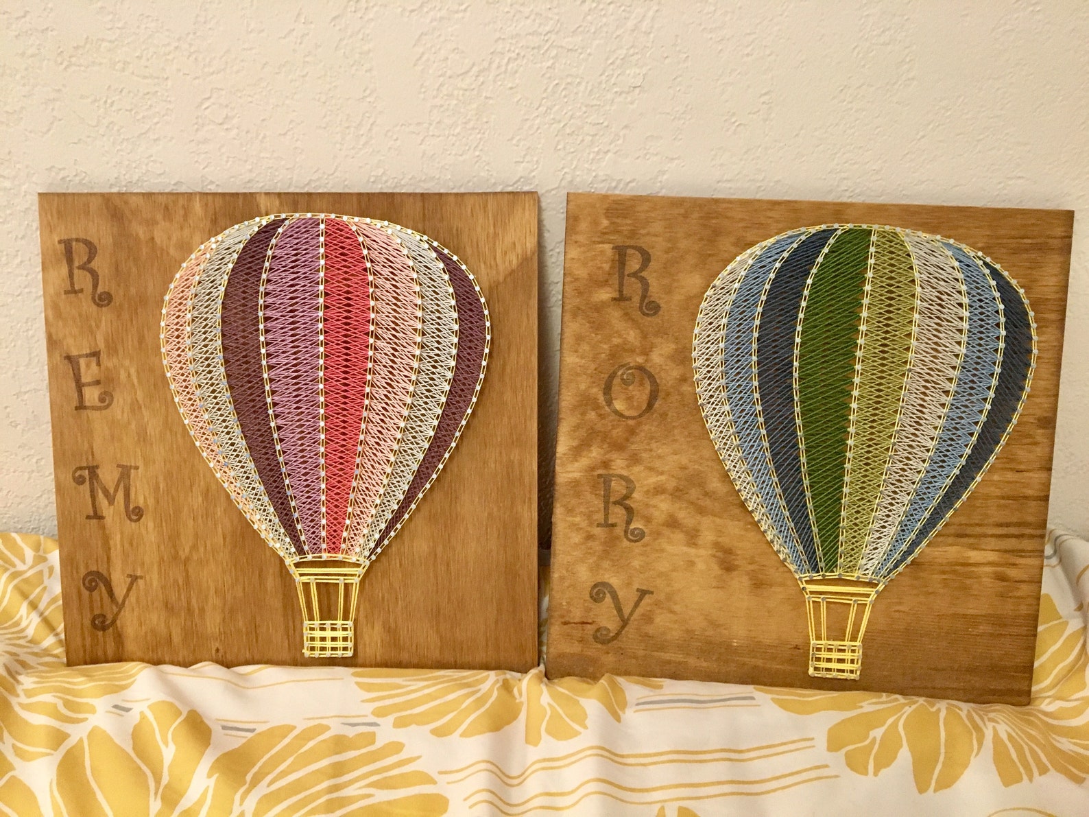 Hot Air Balloon String Art - Etsy