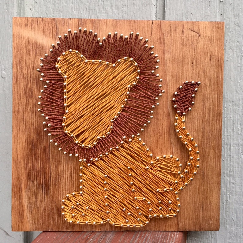 Lion String Art - Etsy