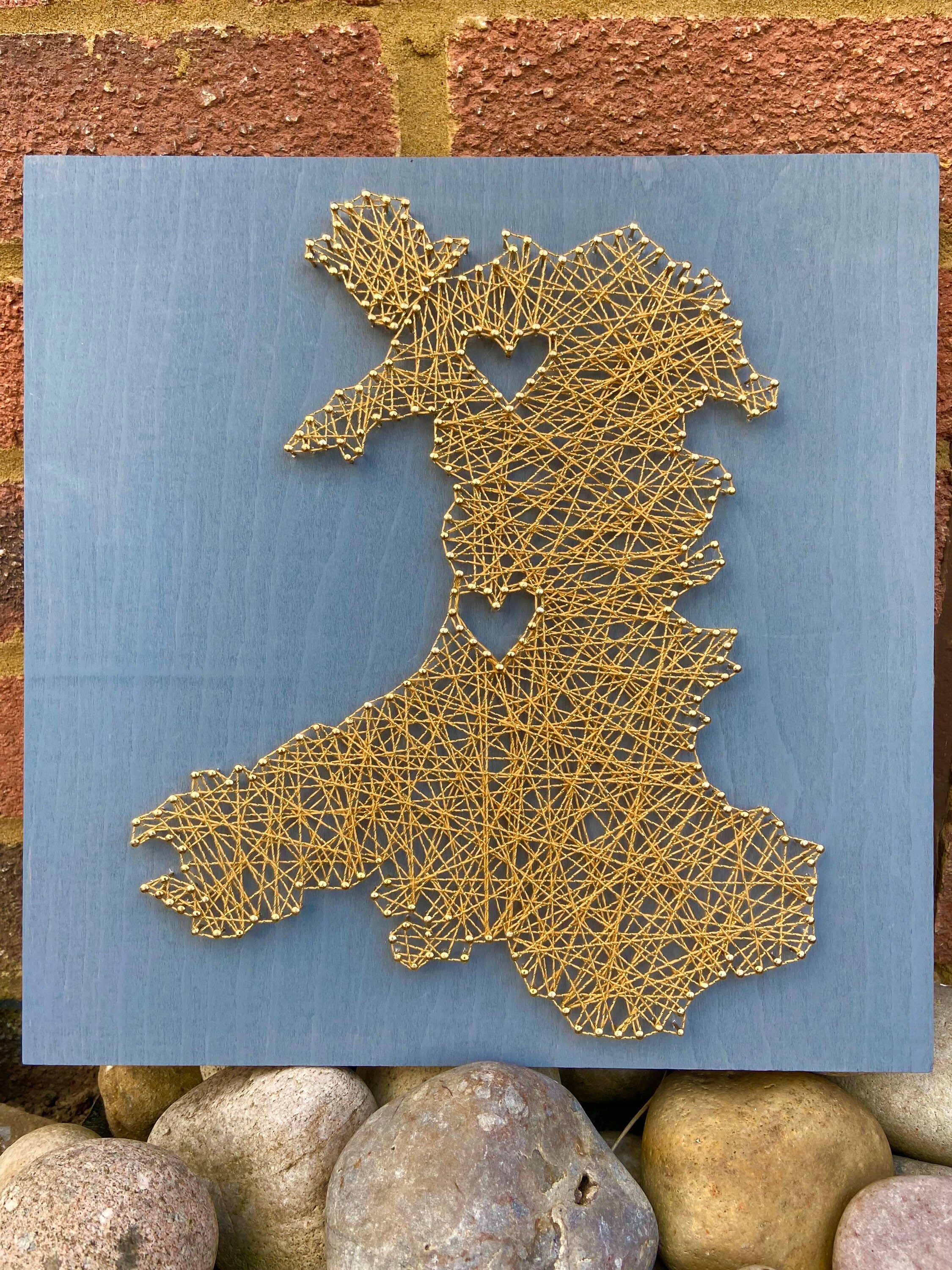 Custom Country String Art - Etsy