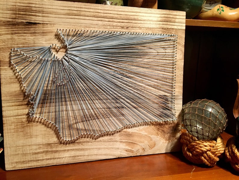Custom State String Art | Etsy
