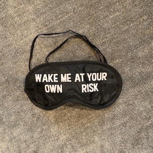 Funny Sleep Masks, Eye Mask, Sleep Mask, Funny Travel Sleep Mask, Ships ...