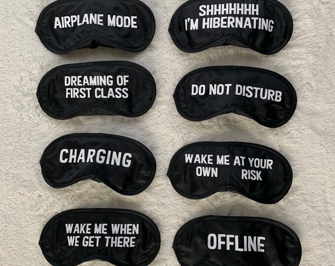 Sleep Masks Frequent Traveler, Eye Mask for Flyers, Frequent Flyer ...