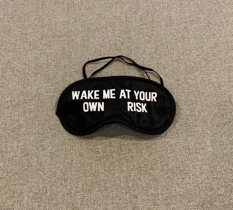 Sleep Masks Frequent Traveler Eye Mask for Flyers Frequent | Etsy