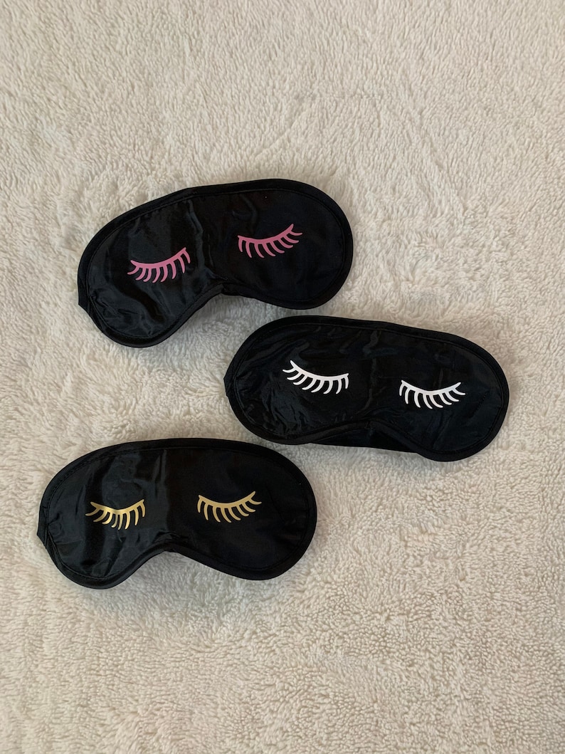 Fun Lashes Sleep Masks Eye Mask for Naps Eyelashes Spa - Etsy