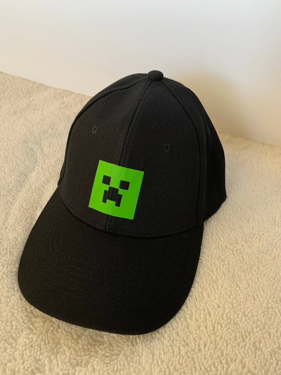 Creeper Minecraft Hat, Hat for Fans of Minecraft - Etsy