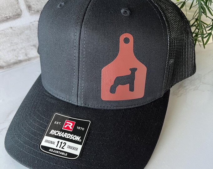 Embroidered Boer Goat Trucker Hat – Adjustable Show Goat Cap for ...