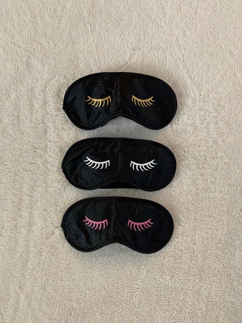 Fun Lashes Sleep Masks Eye Mask for Naps Eyelashes Spa - Etsy