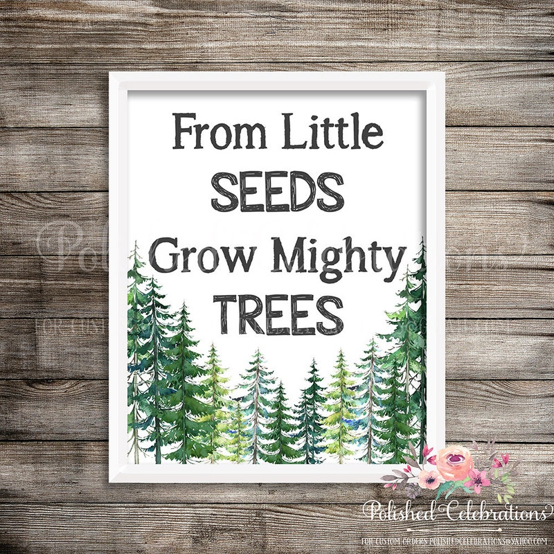Grow Mighty Trees - Etsy