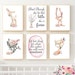 Boho Woodland Animals Set / Printable Nursery Art / Though She | Etsy