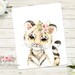 Blush Safari Animal Nursery Art / Set of 8 Safari Printable - Etsy