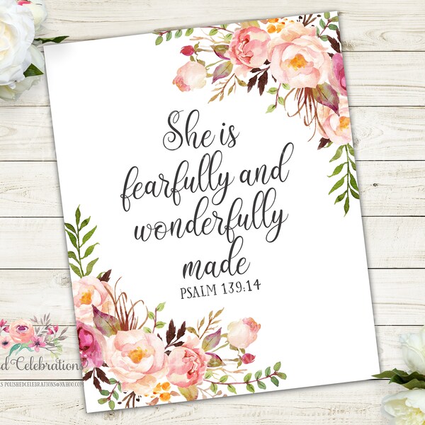Fearfully and Wonderfully Made - Etsy