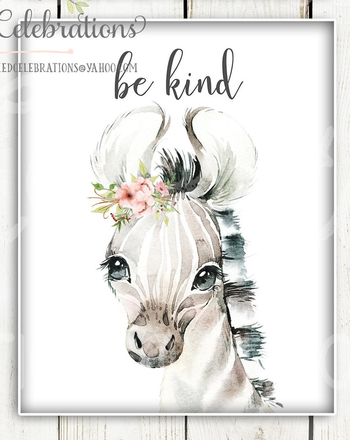 Blush Safari Animal Nursery Art / Printable Set of 4 Safari | Etsy