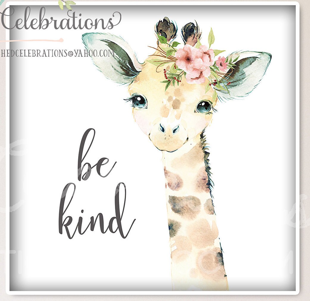 Blush Safari Animal Set / Printable Nursery Art / Zoo Animals | Etsy