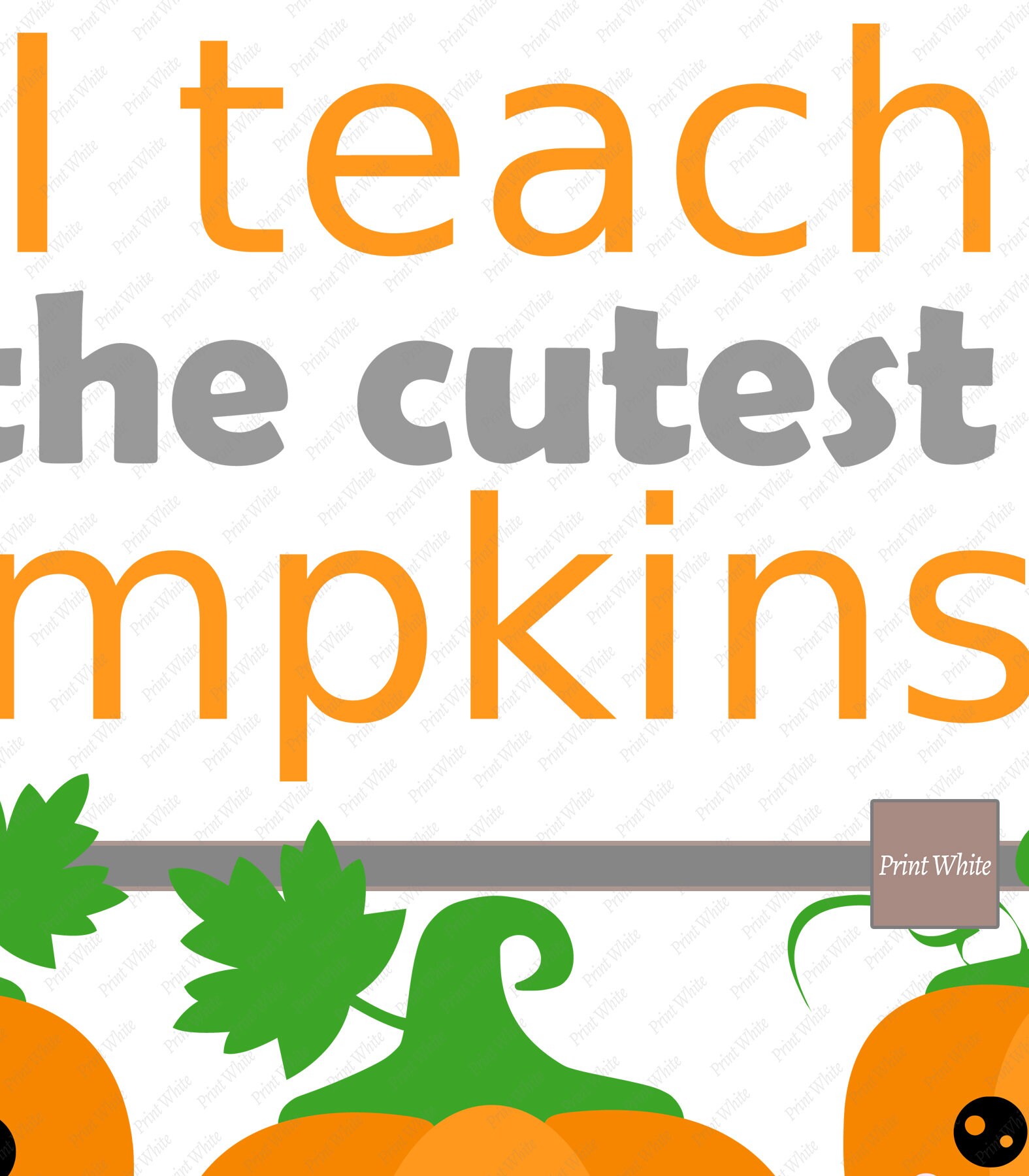 I Teach the Cutest Pumpkins in the Patch Svg Fall Teacher Svg - Etsy UK