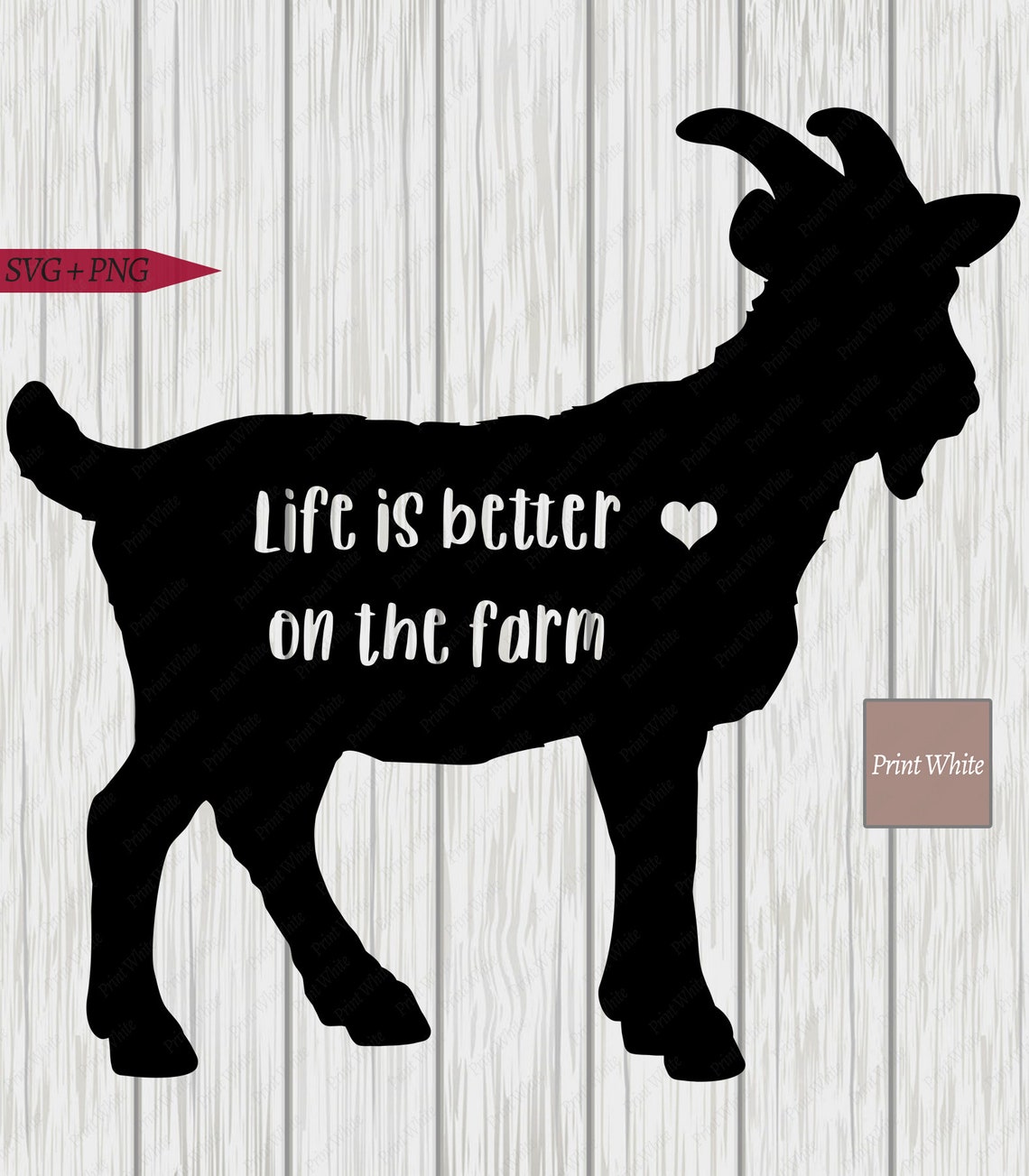 Goat Mandala SVG, Farm Animal Cut File (PNG, SVG) - Etsy UK