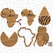 African Earrings SVG Bundle: Laser Cut Files (digital Download) - Etsy