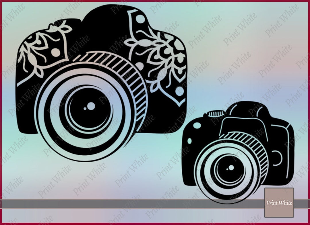 Camera Svg, Photography Clipart, Floral Camera, Mandala Camera, Photo ...