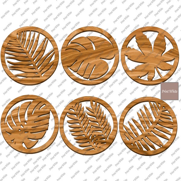 Laser Engrave Leaf Cut Files - Etsy