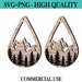 African Earrings SVG Bundle, Laser Cut Files, Statement Earrings ...