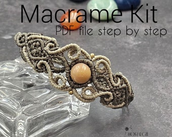 Macrame Bracelet Tutorial , Macrame Fantasy Bracelet PDF English - Etsy