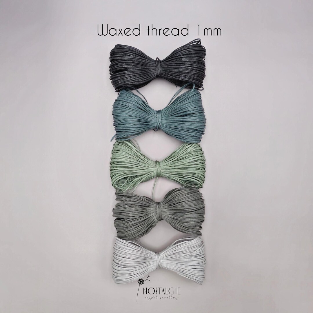 Macrame Waxed Thread Combination, Macrame Supplies 1mm - Etsy