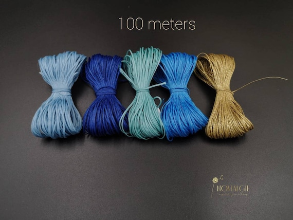 Macrame Thread Waxed Cord Macrame Supplies | Etsy