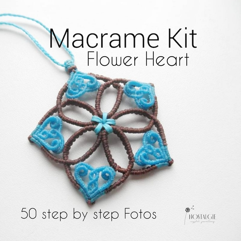 Heart Macrame Pattern - Etsy