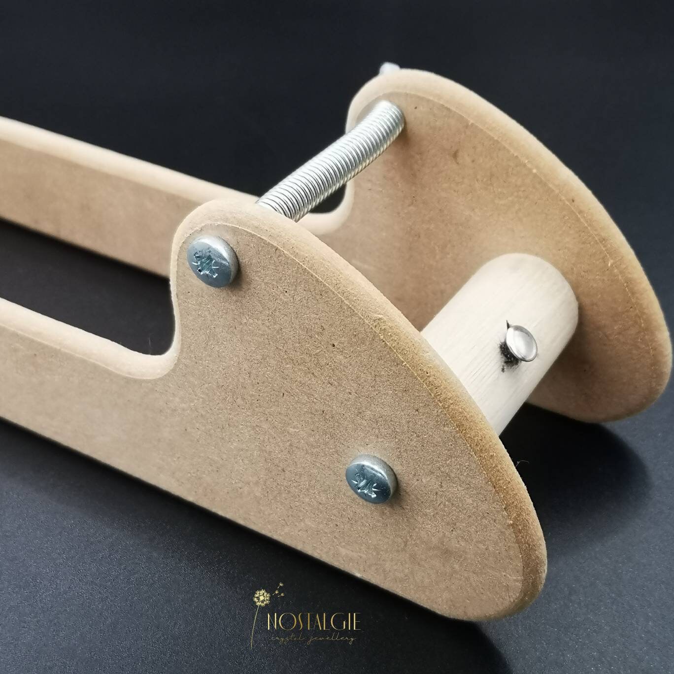 Wood Bead Loom, Loom Kit, Stone Wrapping Toll - Etsy