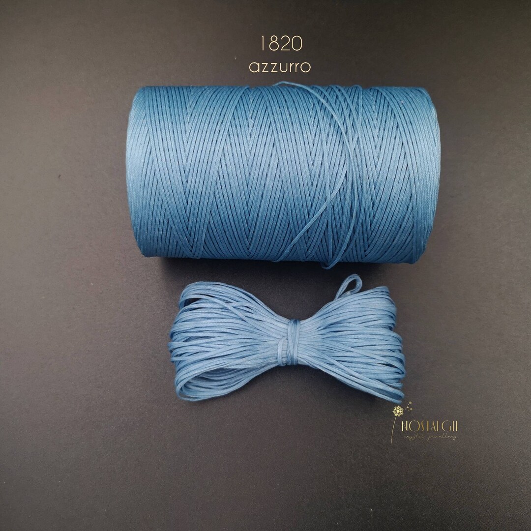 Macrame Thread, Waxed Macrame Cord - Etsy