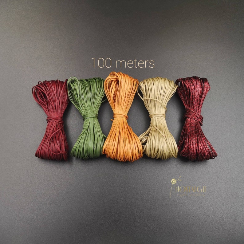 Macrame Thread Combination Macrame Supplies - Etsy