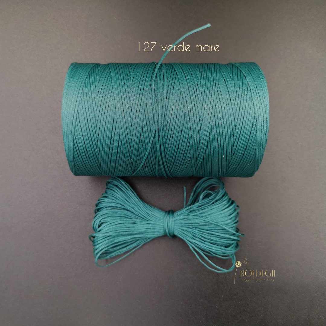 Macrame Thread, Macrame Waxed Cord, Jewelry Supplies - Etsy