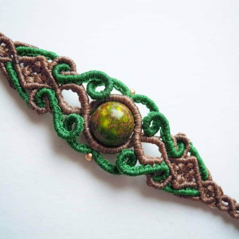 Macrame Bracelet Macrame Kit PDF Tutorial Fiora | Etsy