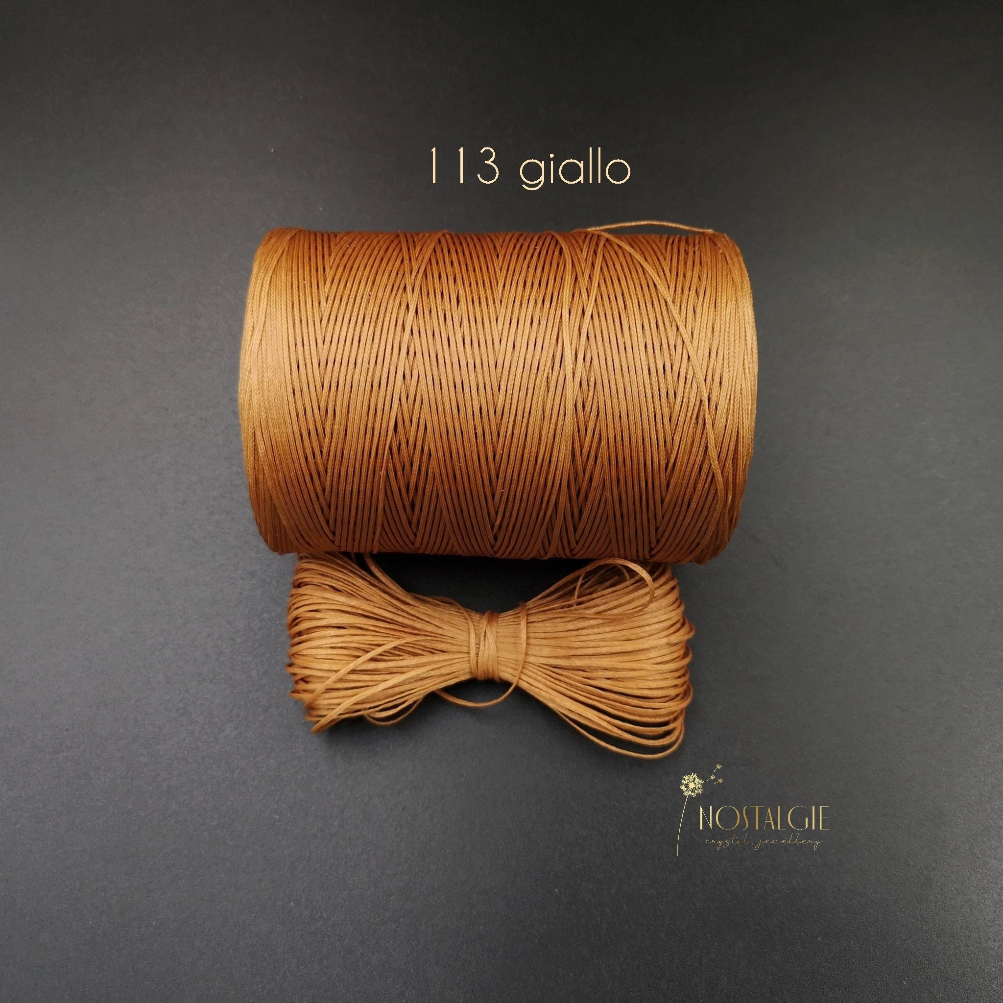 Macrame Jewellery Thread Waxed Thread Macrame Cord 500 Meter - Etsy