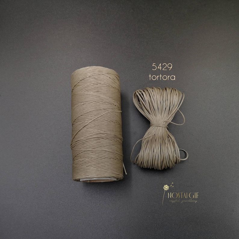 Macrame Cord Waxed Macrame Thread | Etsy