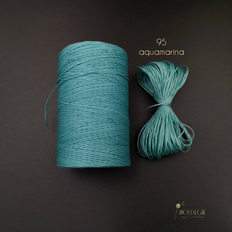 Macrame Cord Waxed Macrame Thread - Etsy