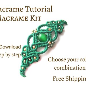 Macrame Tutorial. Bracelet fantasy - Etsy